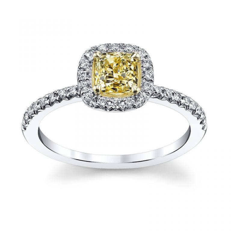 Yellow Diamonds for Valentine's Day Proposals