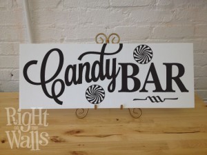 Wedding Treats Bar Signs