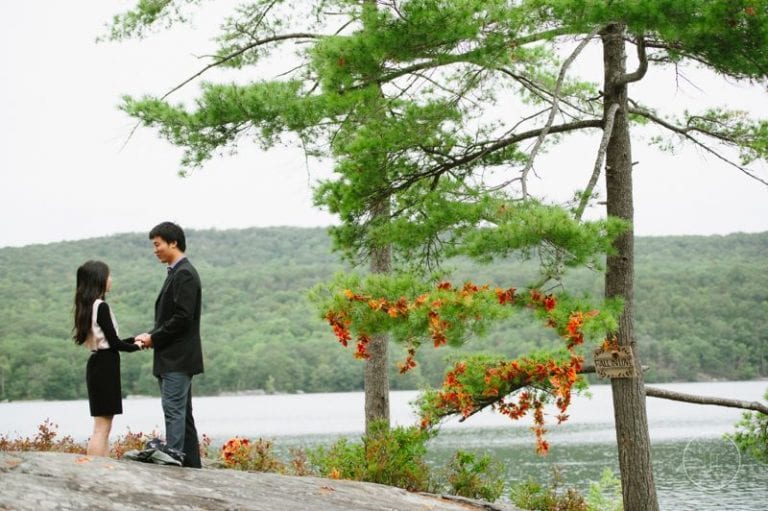 Fall Themed Marriage Proposal by The Yes Girls