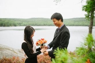 Fall Themed Marriage Proposal by The Yes Girls