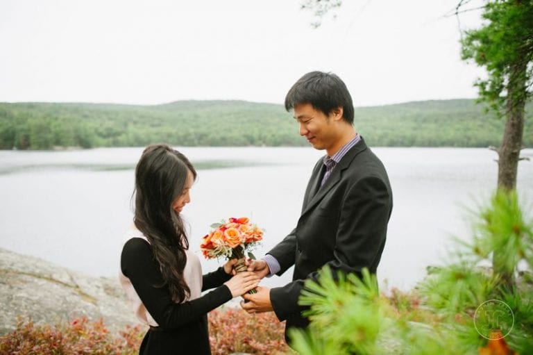 Fall Themed Marriage Proposal by The Yes Girls
