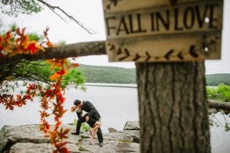 Fall Themed Marriage Proposal by The Yes Girls