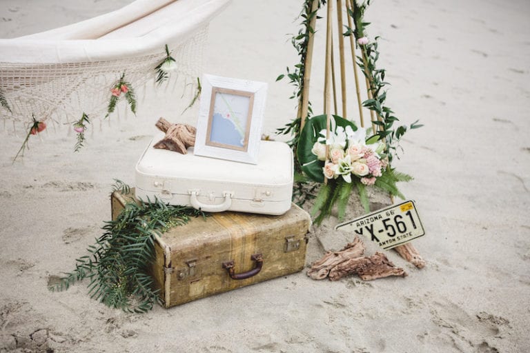Laguna Boho-Chic Beach Wedding Proposal - The Yes Girls