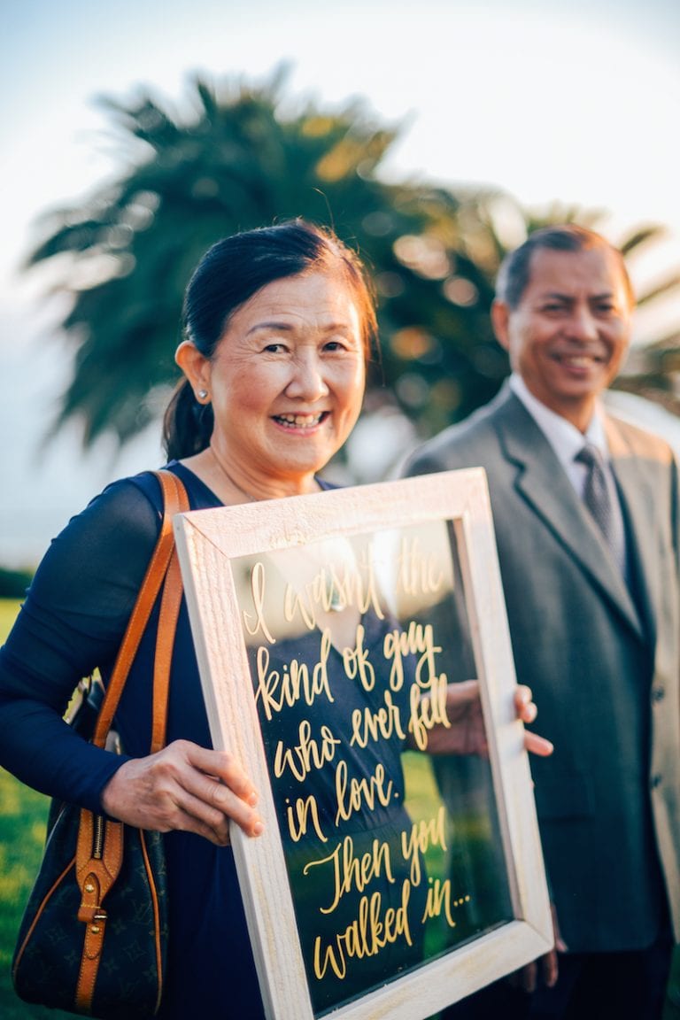 Lily Flower-Arch Backdrop Marriage Proposal