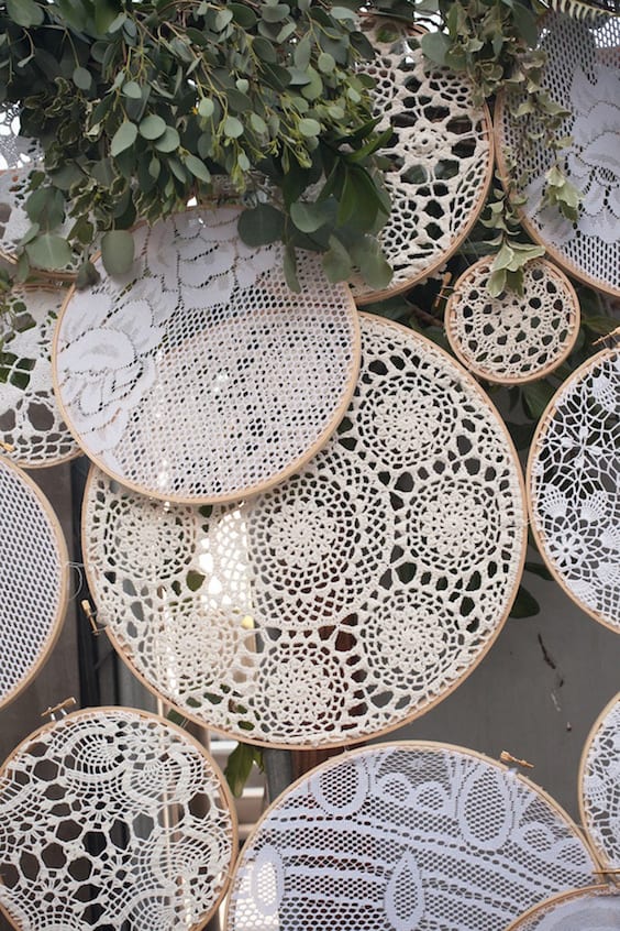 Crochet Wedding Decor
