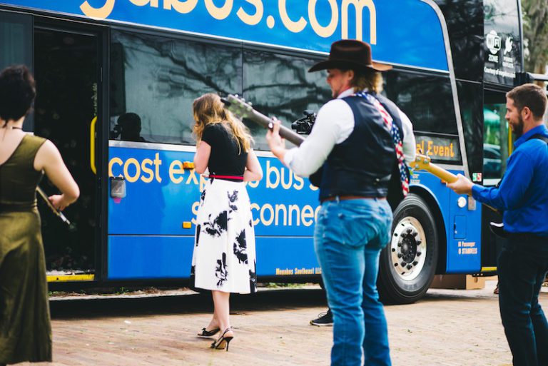 Megabus Proposal by The Yes Girls Events