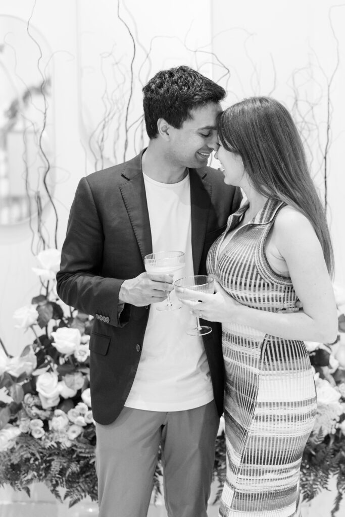 An Intimate Miami Floral Shop Proposal to Remember