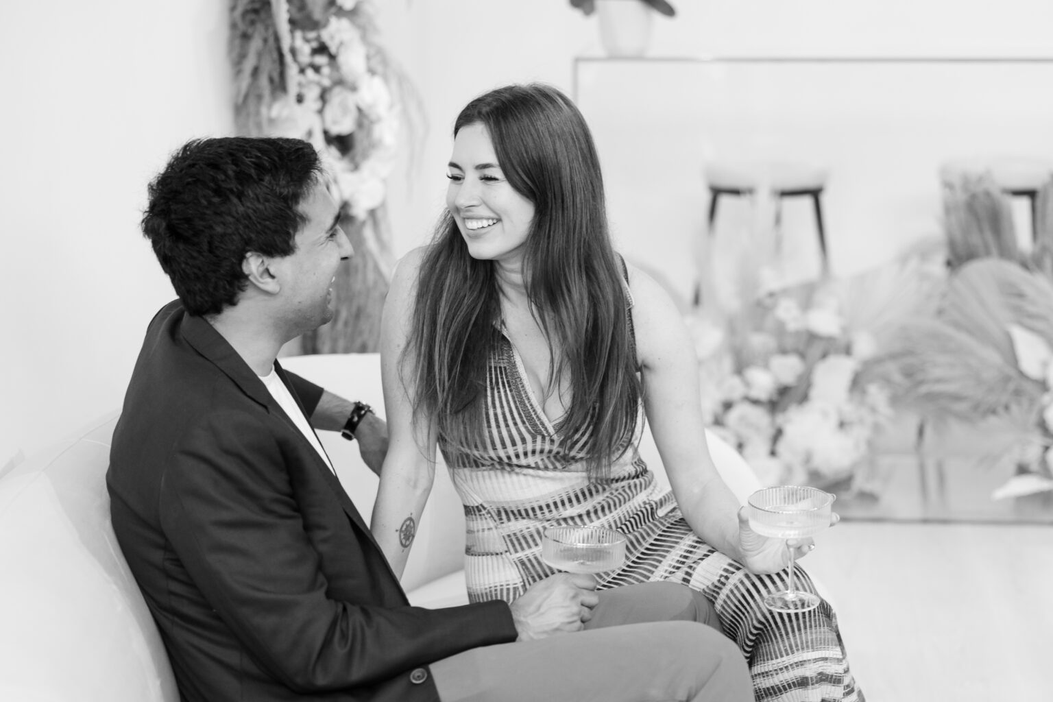 An Intimate Miami Floral Shop Proposal to Remember