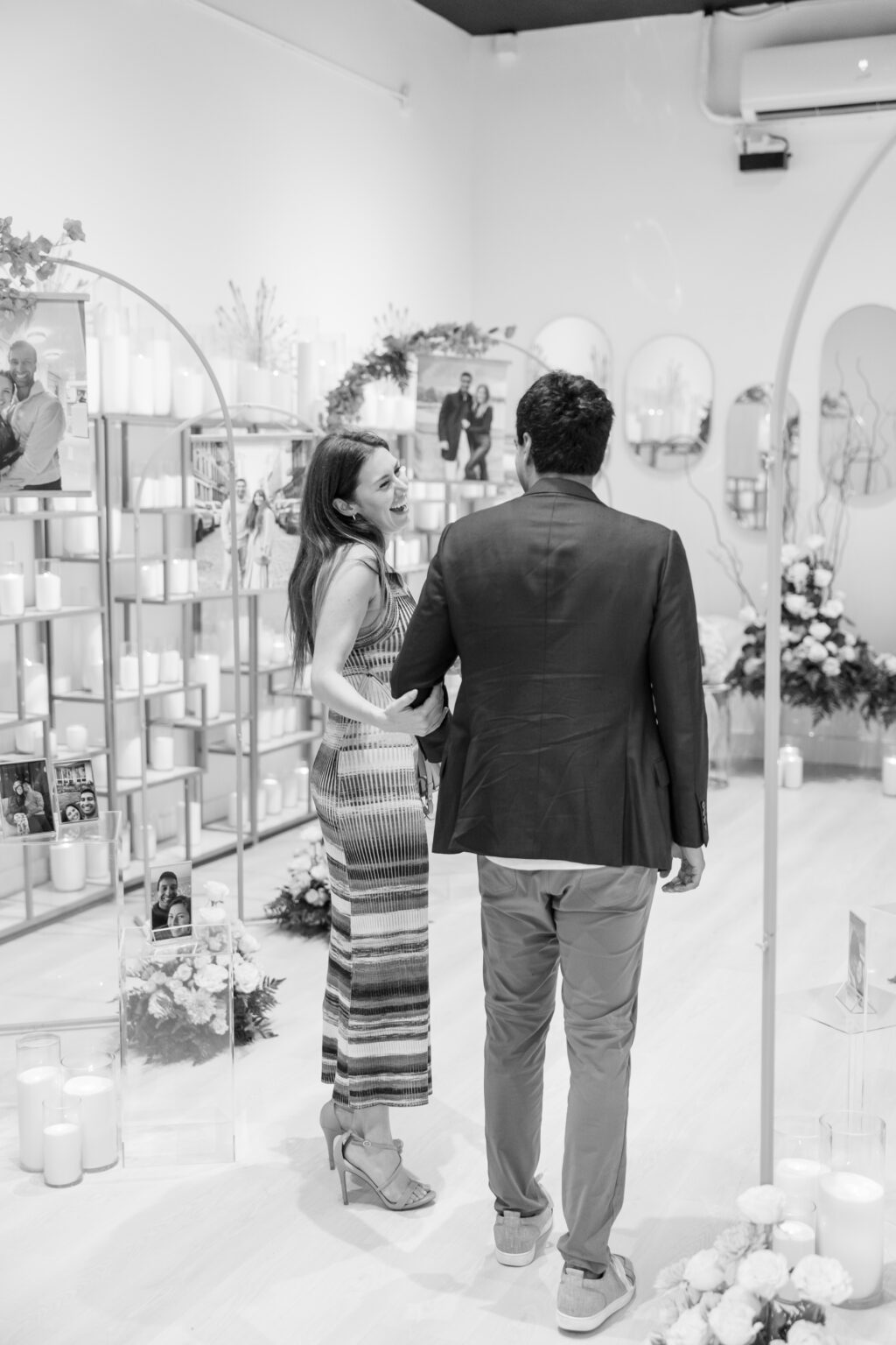 An Intimate Miami Floral Shop Proposal to Remember