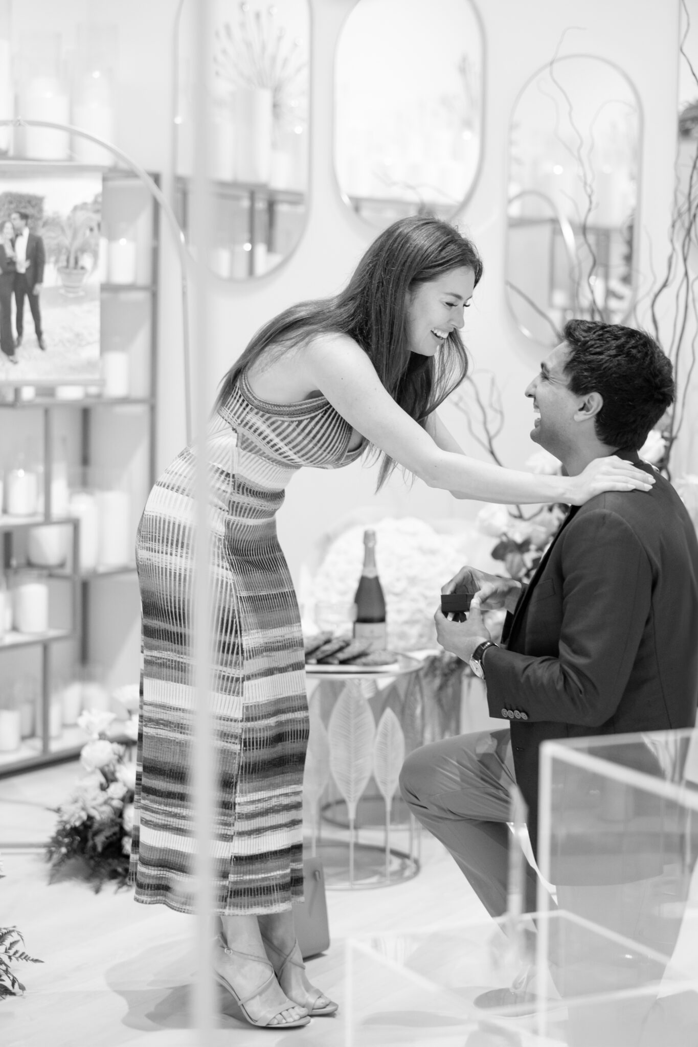 An Intimate Miami Floral Shop Proposal to Remember