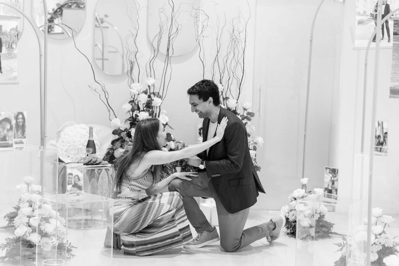 An Intimate Miami Floral Shop Proposal to Remember