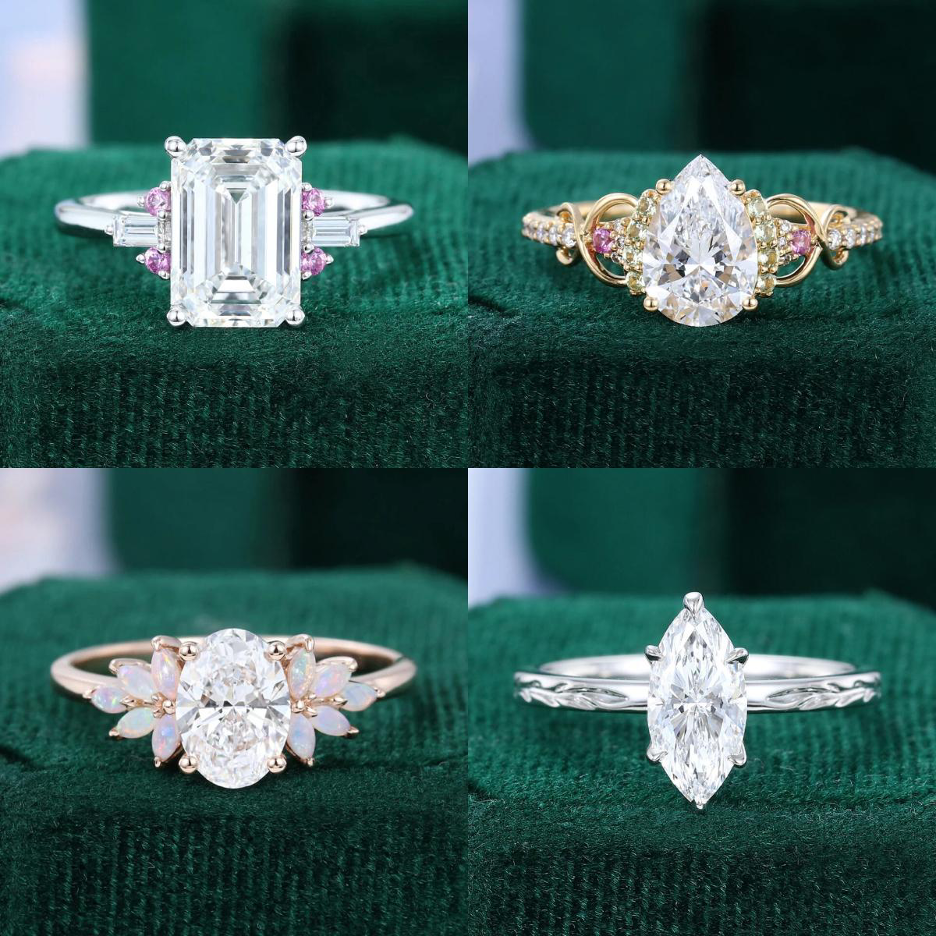 Find Your Summer Wedding Ring Inspiration with MollyJewelryUS - The Yes ...